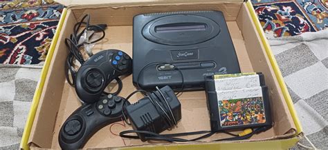 کنسول بازی حافظه دار سگا با جعبه