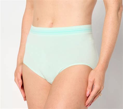 Breezies Comfort Breeze Seamless Full Brief Panty Set Of 3