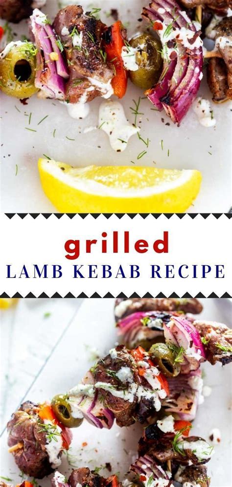 Grilled Lamb Kebabs Low Carb And Keto Friendly Kicking Carbs Recipe