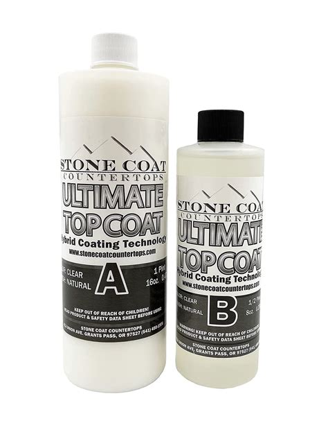 Ultimate Top Coat Epoxy Natural Matte Finish Diy Epoxy Resin Kit With