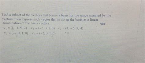 Solved Construct A Matrix Whose Null Space Consists Of All Chegg