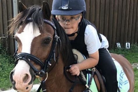 Springreiter Jaycen Mit Dem Down Syndrom Zum Sieg