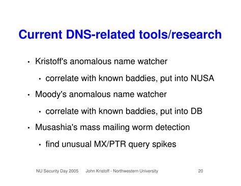 Ppt Botnets Detection And Mitigation Dns Based Techniques