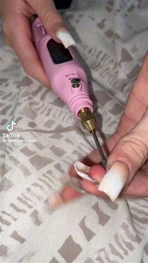 Pin By Madi 🤎 On Gel Nails Nail Tutorial Videos Nail Tech School Short Square Acrylic Nails