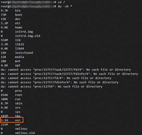 Resolve The Issue Of Insufficient Disk Space On A Linux Instance