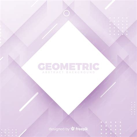 기하학적 추상 배경 무료 벡터