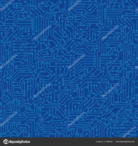 Seamless Circuit Texture