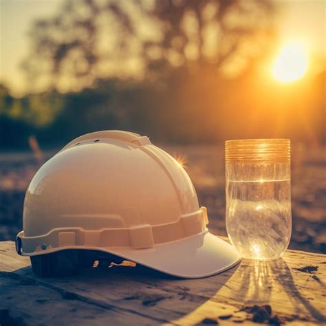 Premium Photo Safety Helmet On Construction Site Illustration Images