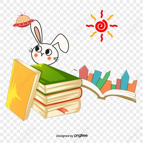 공부 만화 책 유치원 일러스트교과서쪽으로아이들 Png 일러스트 무료 다운로드 Lovepik