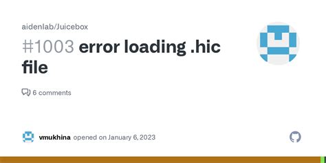 Error Loading Hic File · Issue 1003 · Aidenlabjuicebox · Github