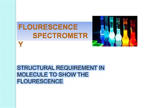 Factors Affecting Fluorescence Intensity Pptx