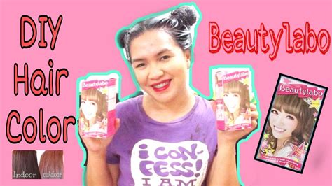 Diy Hair Color At Home Beautylabo Creamy Ash Shoutout ️ Youtube