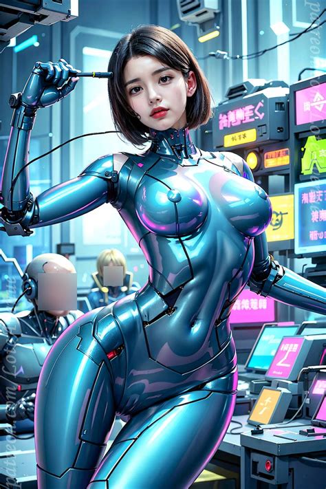 Ghost In The Shell Humanoid Robot Kusanagi Mokoto By Loteavenue On