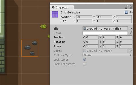 Painting On Tilemaps Unity Manual