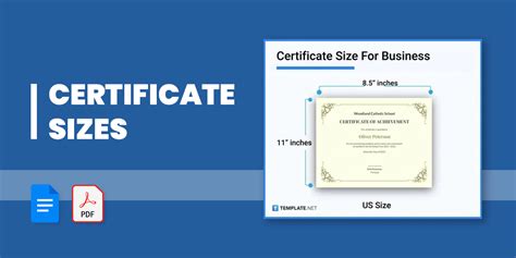 Certificate Size Dimension Inches Mm Cms Pixel 48 Off