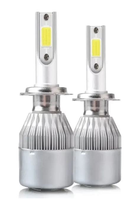 Genel Markalar Mercedes C Uyumlu Fanlı Uzun Far Ampulü Led Xenon PRON Set
