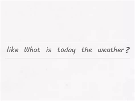 Unit 7 Lesson 1 Unjumble