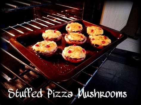 Pizza Stuffed Portobello Mushrooms Recipe By Ruhana Ebrahim