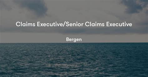 Claims Executive Senior Claims Executive Gard Leif Erik Abrahamsen
