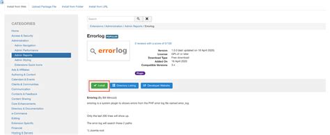 How To View Php Error Log In Joomla