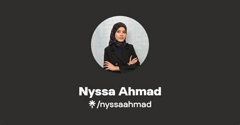 Nyssa Ahmad Instagram Tiktok Linktree