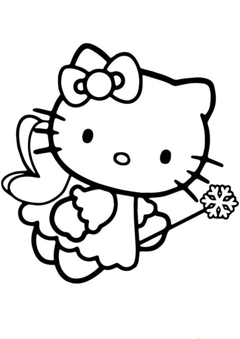Desene De Colorat Cu Hello Kitty