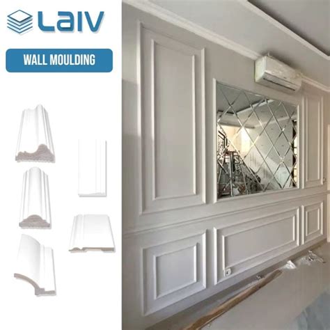 Jual Laiv Wall Moulding Skirting Lis Profil Plafond Kualitas