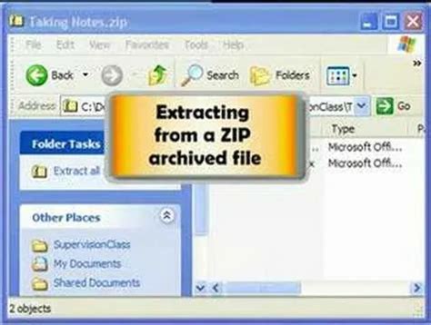 How To Zip And Unzip Files In Windows XP Software Tips WonderHowTo