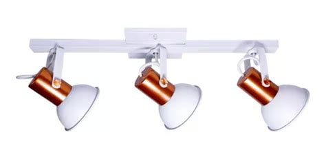 L Mpara Spot Led De Techo Ed Luz Lumin Ria Teto Spot Trilho Direcion Vel Color Blanco