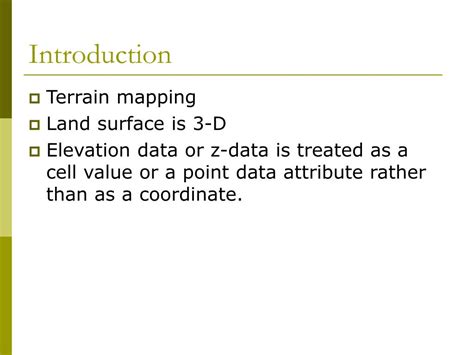 PPT Terrain Mapping And Analysis PowerPoint Presentation Free Download ID