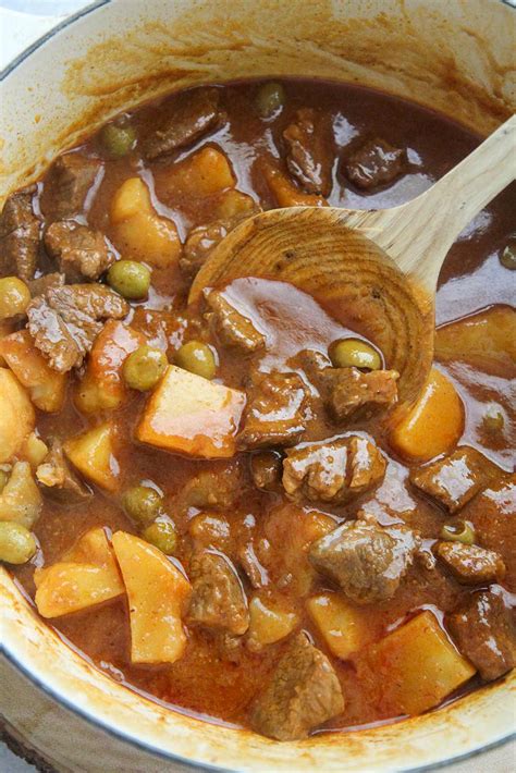 Carne Guisada Latin Beef Stew Video Cooked By Julie