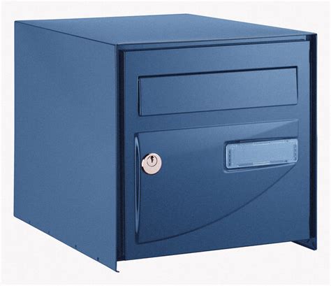 Boite Aux Lettres Probat Double Face Bleu 5003 La Poste