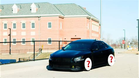NEW WHEELS ON THE 7TH GEN MAXIMA - YouTube