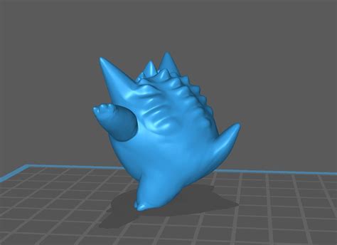 Gengar Pokemon 3d Print Model 3d Model 3d Printable Cgtrader