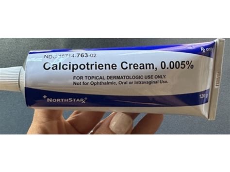 Calcipotriene Cream 0 005 120 G Northstar Rx Ingredients And Reviews
