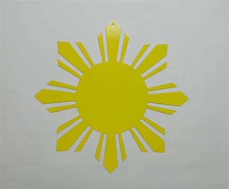 Philippine Sun Philippines Sun Filipino Sun | Etsy