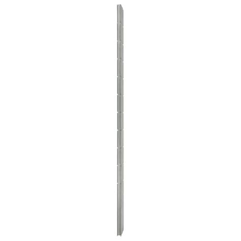 Vidaxl Poteaux De Cl Ture Pcs Argent Cm Acier Galvanis Devis Sous H