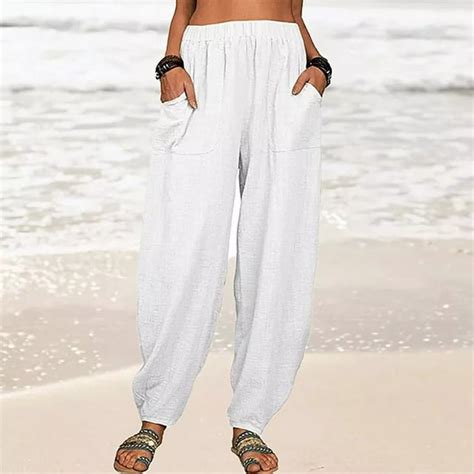 Pntutb Womens Pants Clearance Womens Trousers Fashion Summer Casual