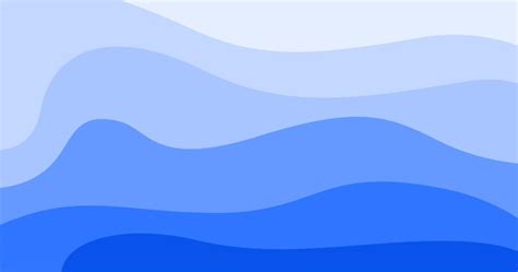 Premium Vector Blue Waves On A Blue Background