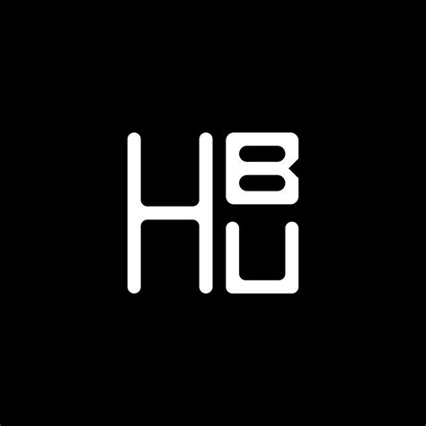 Hbu Letter Logo Vector Design Hbu Simple And Modern Logo Hbu Luxurious Alphabet Design