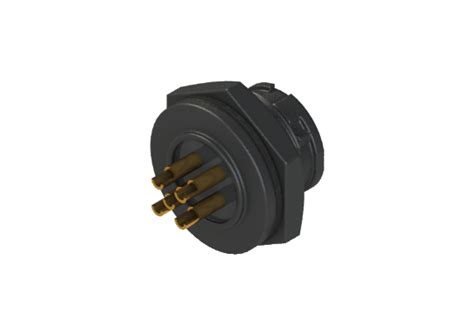 방수 Ip66 ~ 68 C 사이즈중간 3핀 수형 패널 실장 커넥터 Ccg P103cpr 홀린