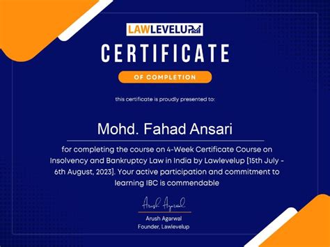 Mohd Fahad Ansari On Linkedin Insolvencyandbankruptcy
