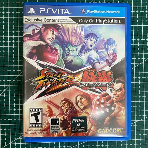 Street Fighter X Tekken Ps Vita Game Video Gaming Video Games