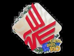 Sticker Bad News Eagles Rio 2022 CS GO CS2 VPESPORTS
