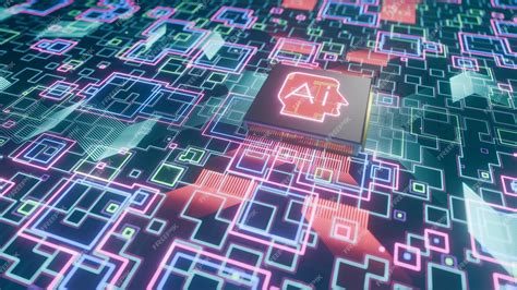 Premium Ai Image Processor With Artificial Intelligence On A Circuit