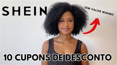 Cupons De Desconto Shein Janeiro ATUALIZADOS YouTube
