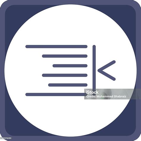 Text Margin Line Circle Corner Stock Illustration Download Image Now