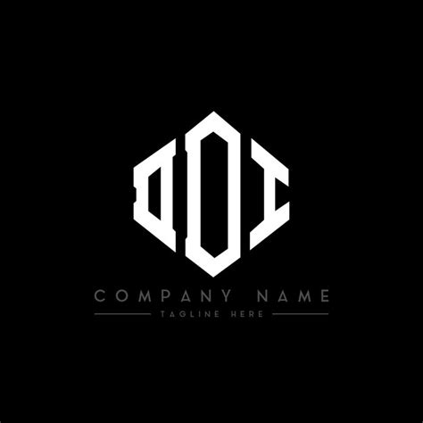 Premium Vector Ddi Letter Logo Design With Polygon Shape Ddi Polygon