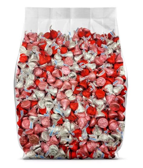 Hershey Kisses Valentines Candy Milk Chocolate Valentines Day