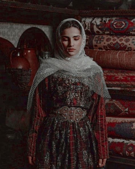 رخت بومی پارسیان تات Caucasian Girl Chechnya South Ossetia European
